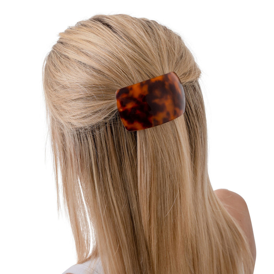French Barrette Clips: Oval, Curved & Long Hair Barrettes – Ebuni Hair ...